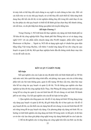 Xây dựng mô hình thành phố ảo phục vụ công tác quy hoạch đô thị | PDF
