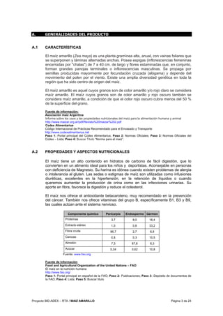 BID - Maiz amarillo | PDF