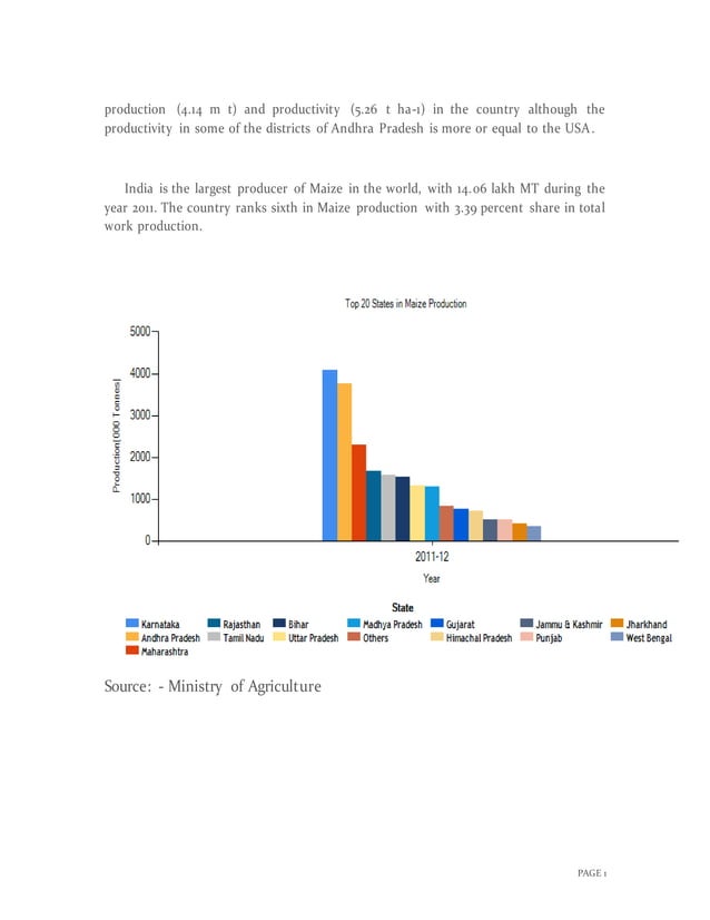 Maize assingment..(Commodity) | PDF