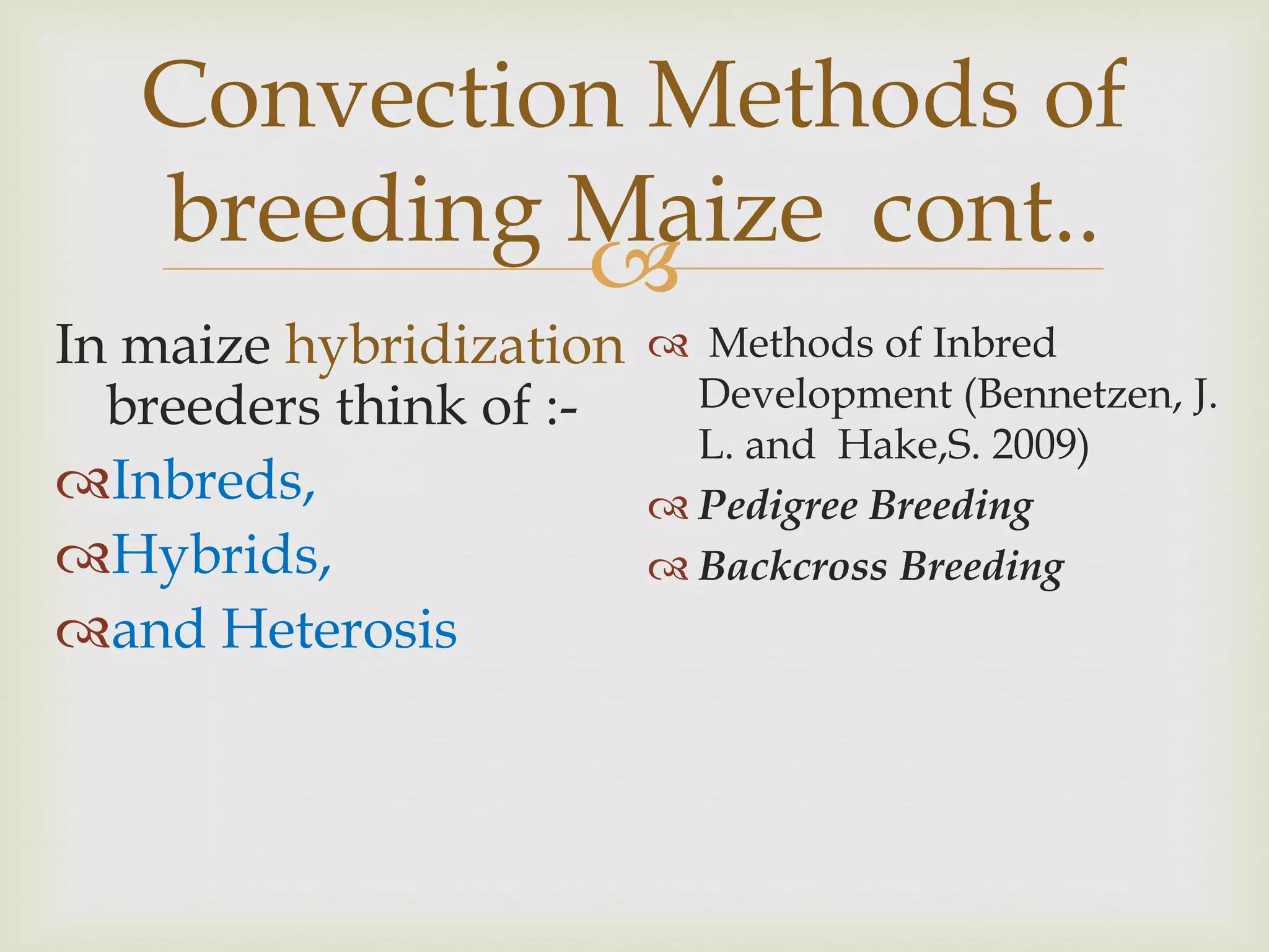 Maize breeding in east africa region presentation | PDF