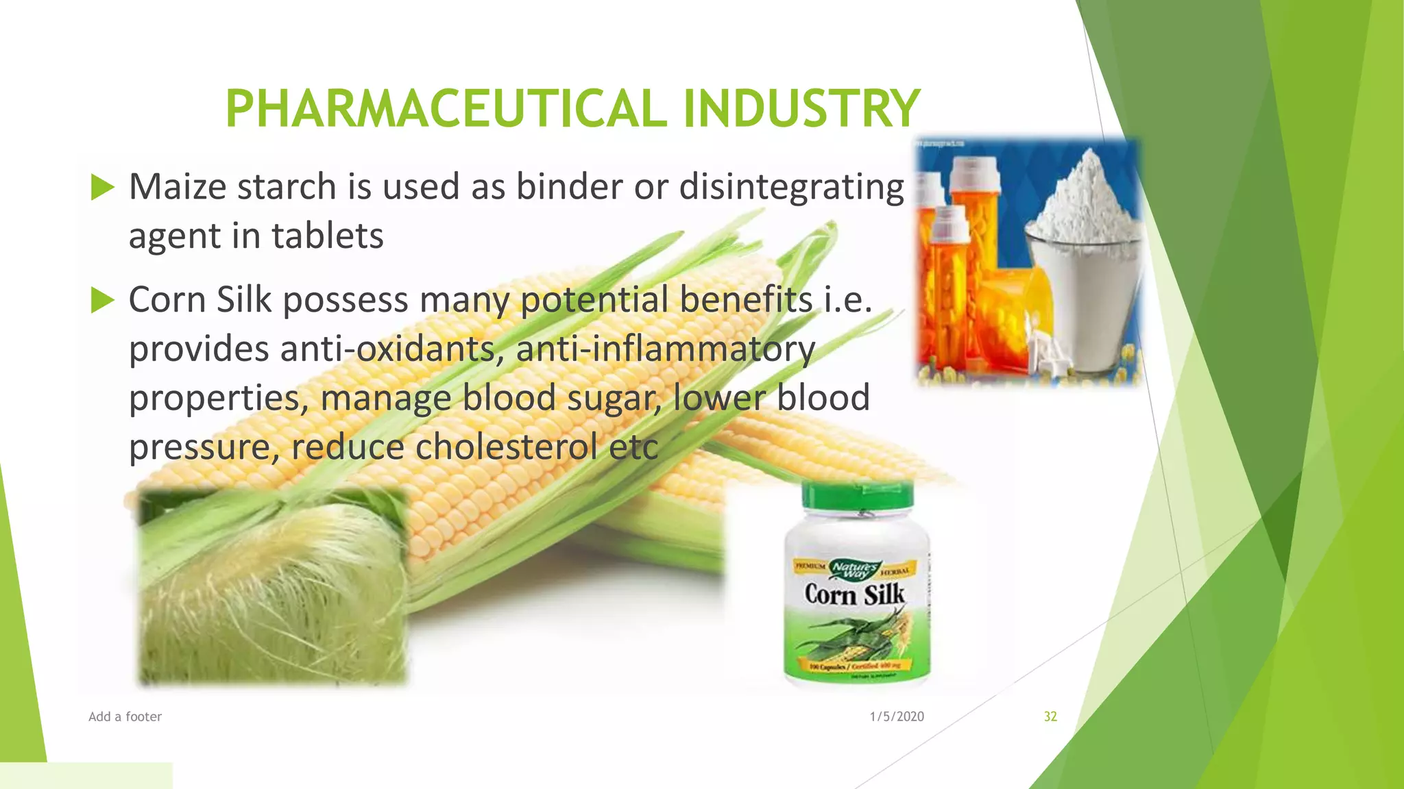 Maize industry in Pakistan | PPTX