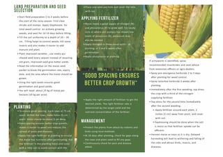 Maize :Good Agricultural practices | PPT