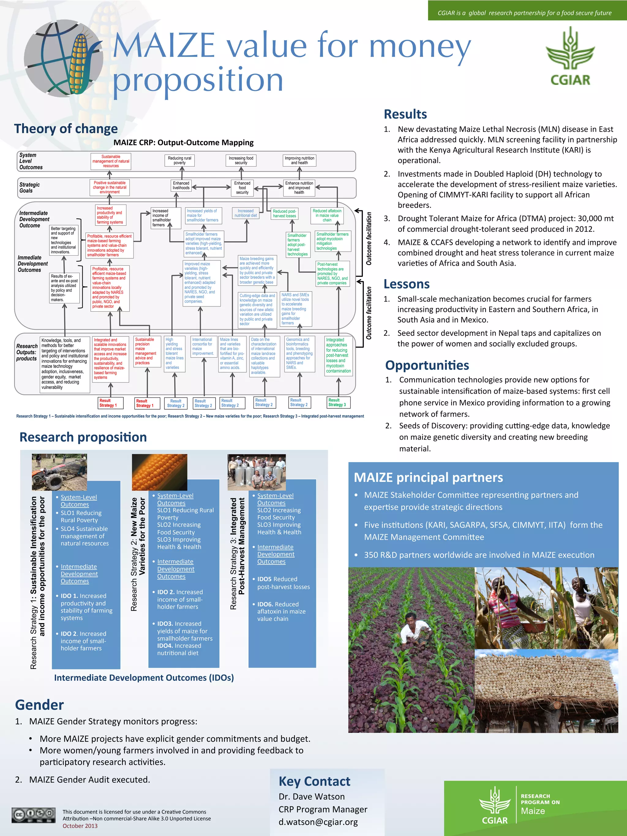 CGIAR Research Program on Maize | PDF