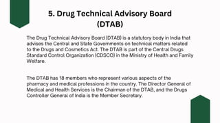 Major bodies regulating Indian pharmaceutical sector | CDSCO.pdf