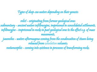 Types of water | PPTX