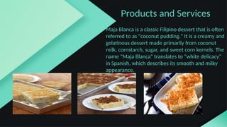 MAJA Blanca Business research presentation | PPTX