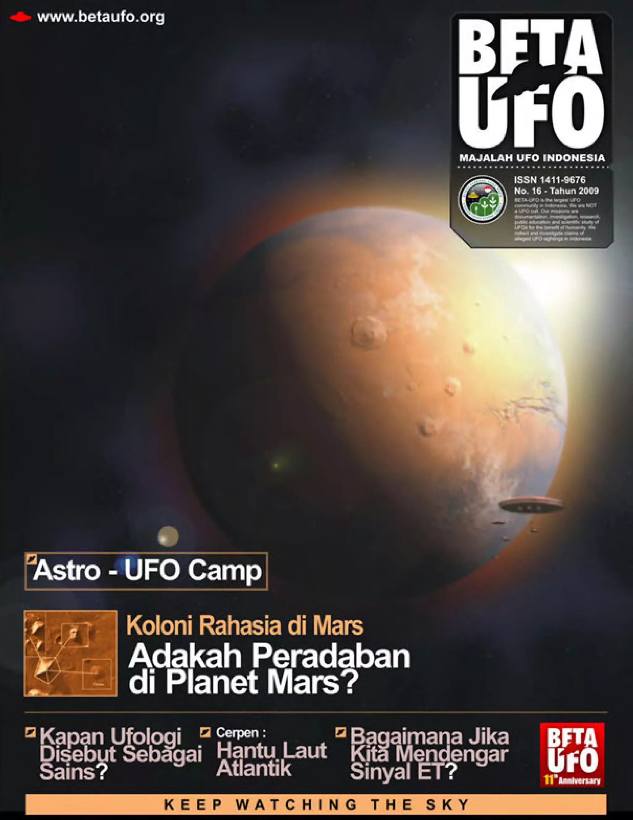 Majalah BETA-UFO no 16 (Maret 2009) | PDF
