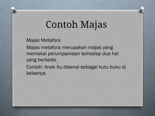 MENGETAHUI PENGERTIAN MAJAS BESERTA JENIS-JENISNYA | PPTX