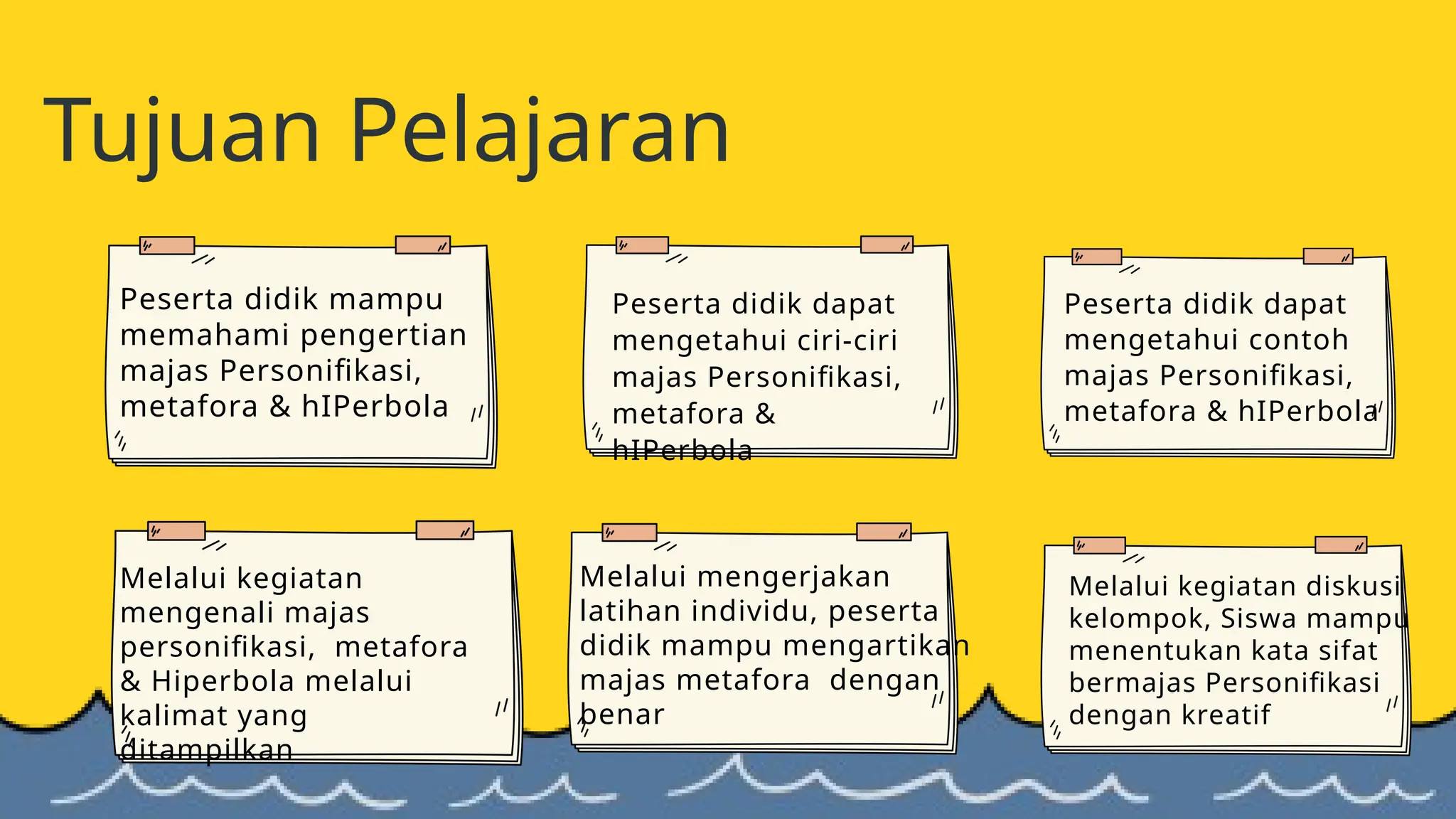 macam macam majas untuk kelas 5. hiperbola, personifikasi, metafora | PPTX