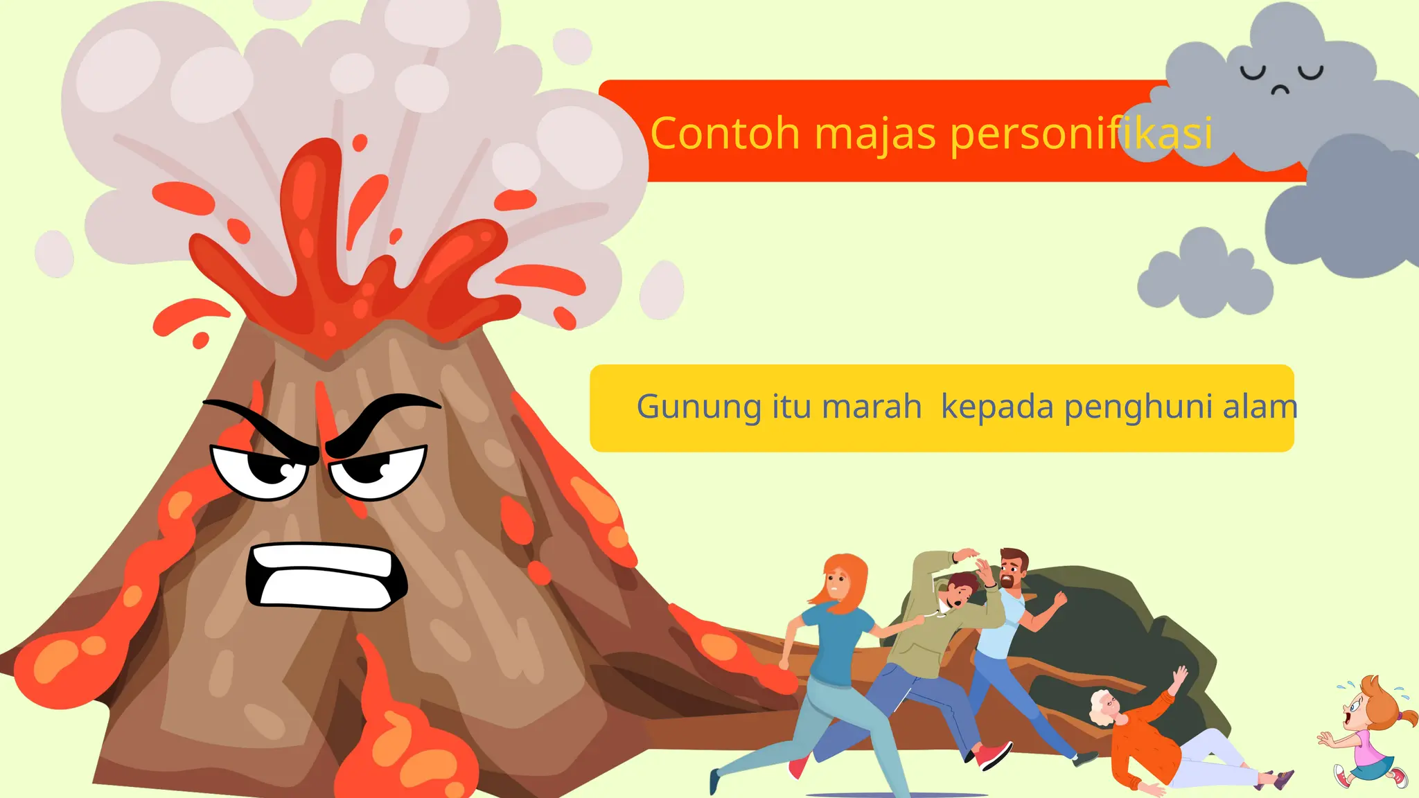 macam macam majas untuk kelas 5. hiperbola, personifikasi, metafora | PPTX