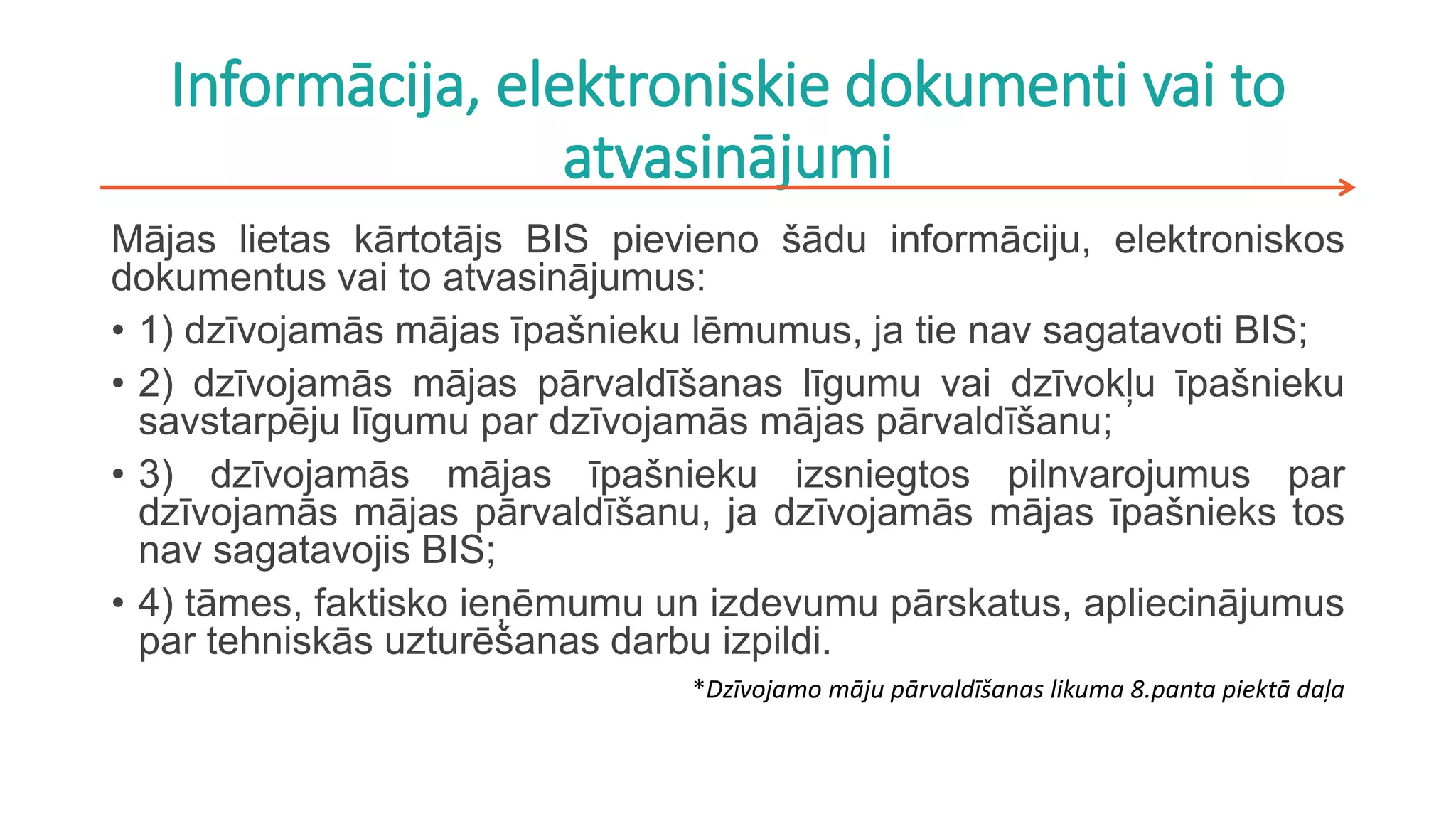 Mājas lieta BIS | PDF