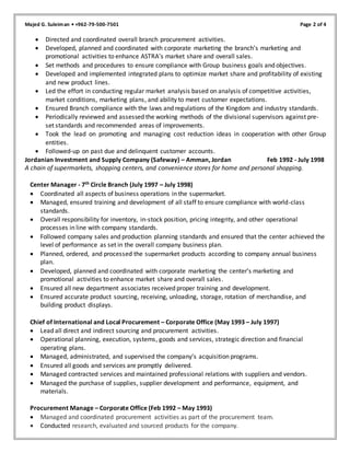 Majed g. sulieman resume 2 | DOCX