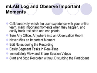 Majestic MRSS Usability Engineering | PPT