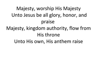 Majesty | PPT