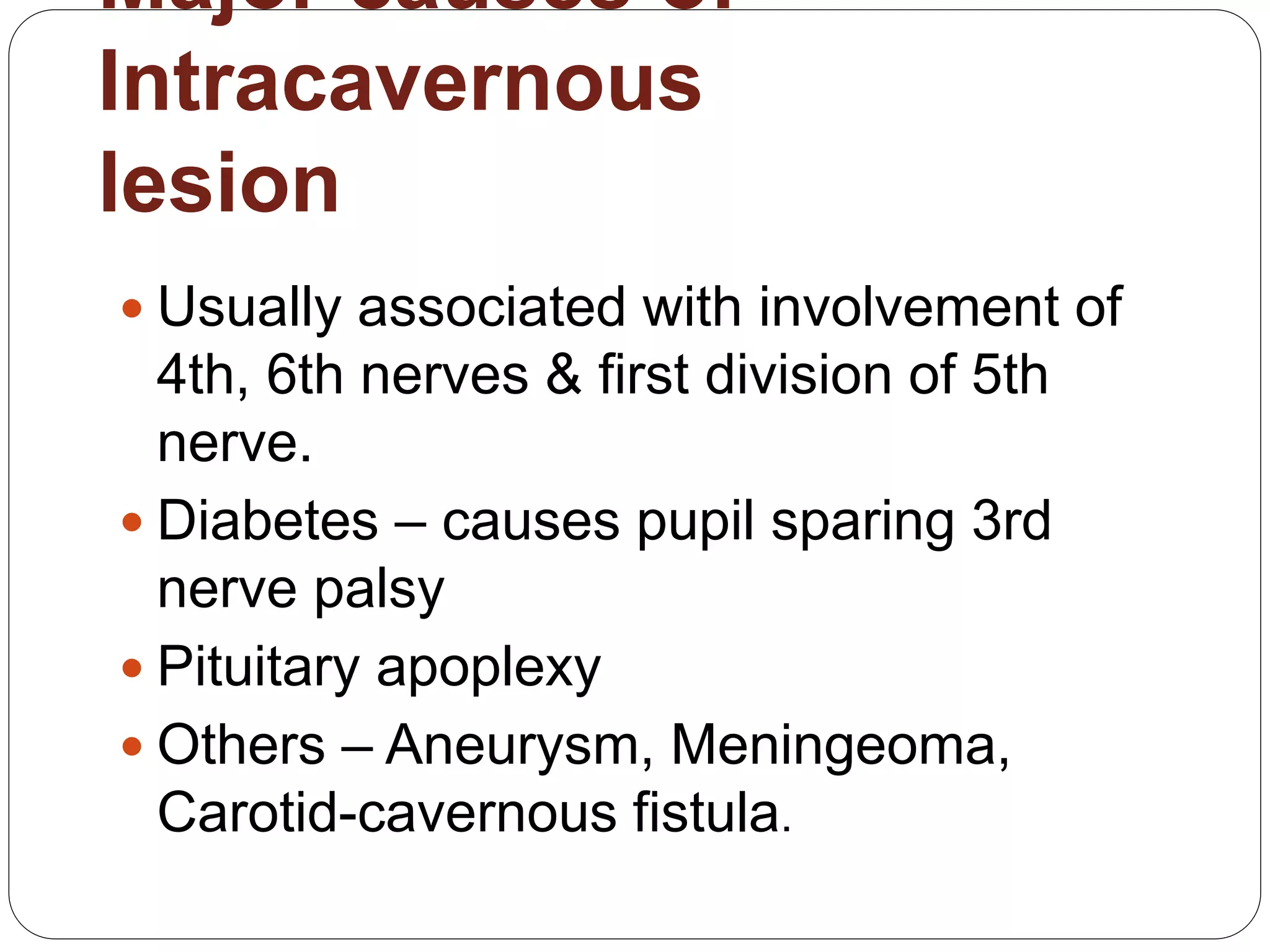 3rd nerve palsy | PPTX
