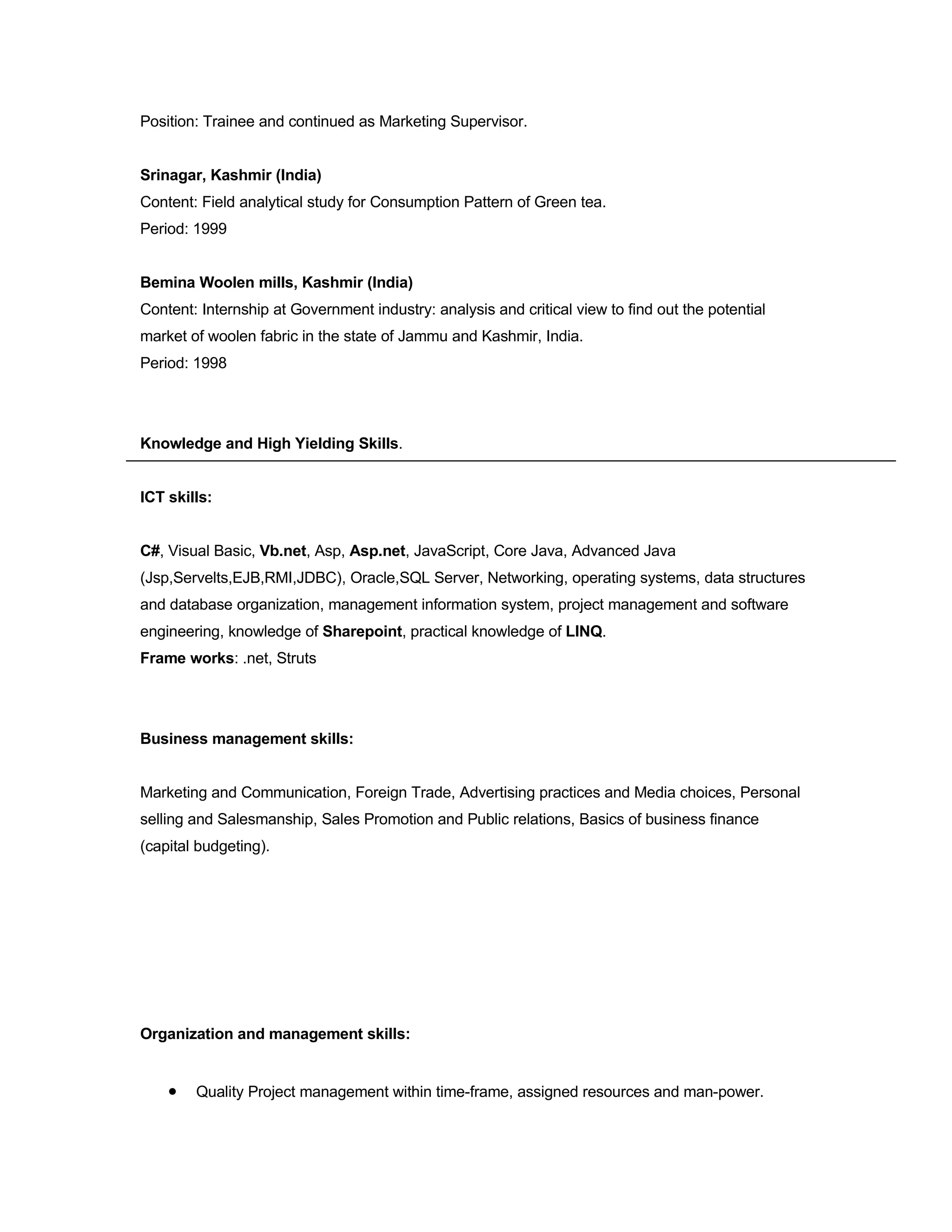 Junior Developer .net