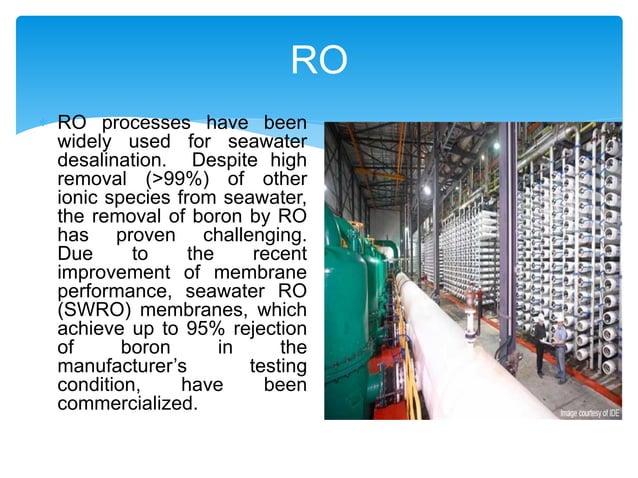 Majid Hashemi_ Boron Removal by RO | PPT