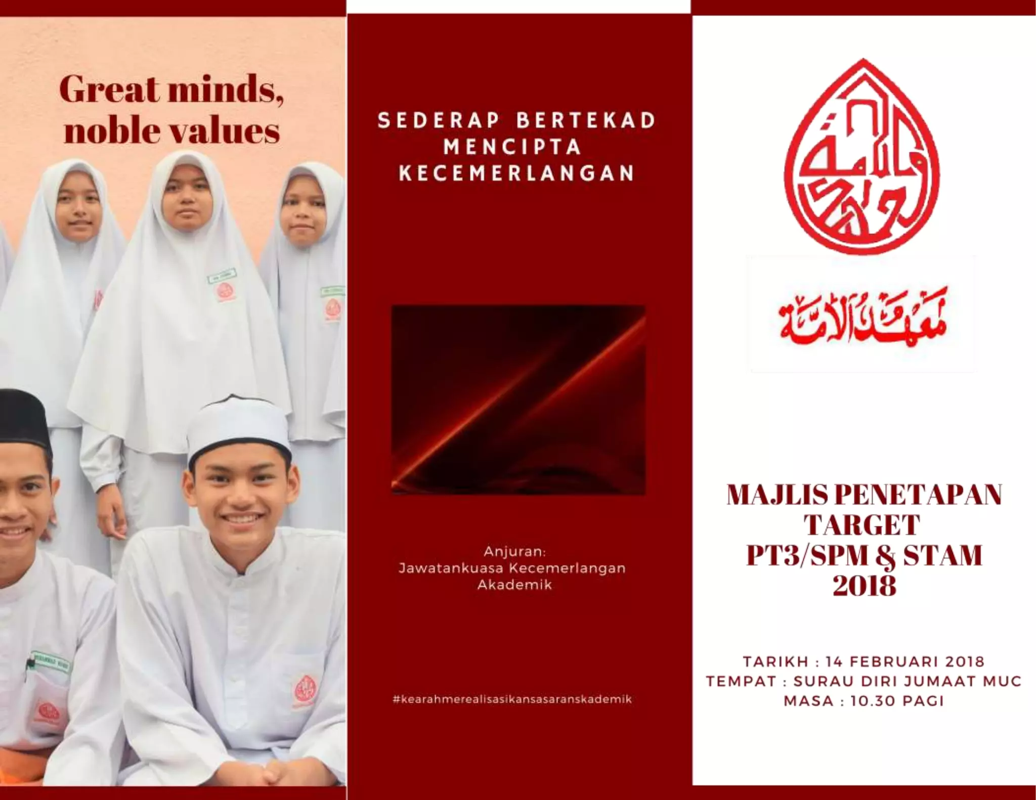 Majlis penetapan target pt3 spm stam 2018 to print | PPT
