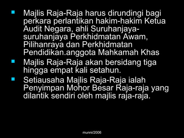 Majlis raja raja | PPT