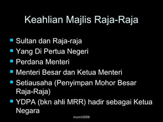 Majlis raja raja | PPT