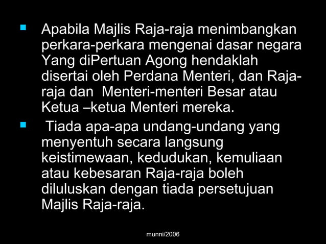 Majlis raja raja | PPT