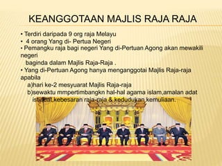 Majlis rajaraja melayu | PPT
