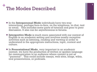 Blending Moodle for Language Learning | PPT