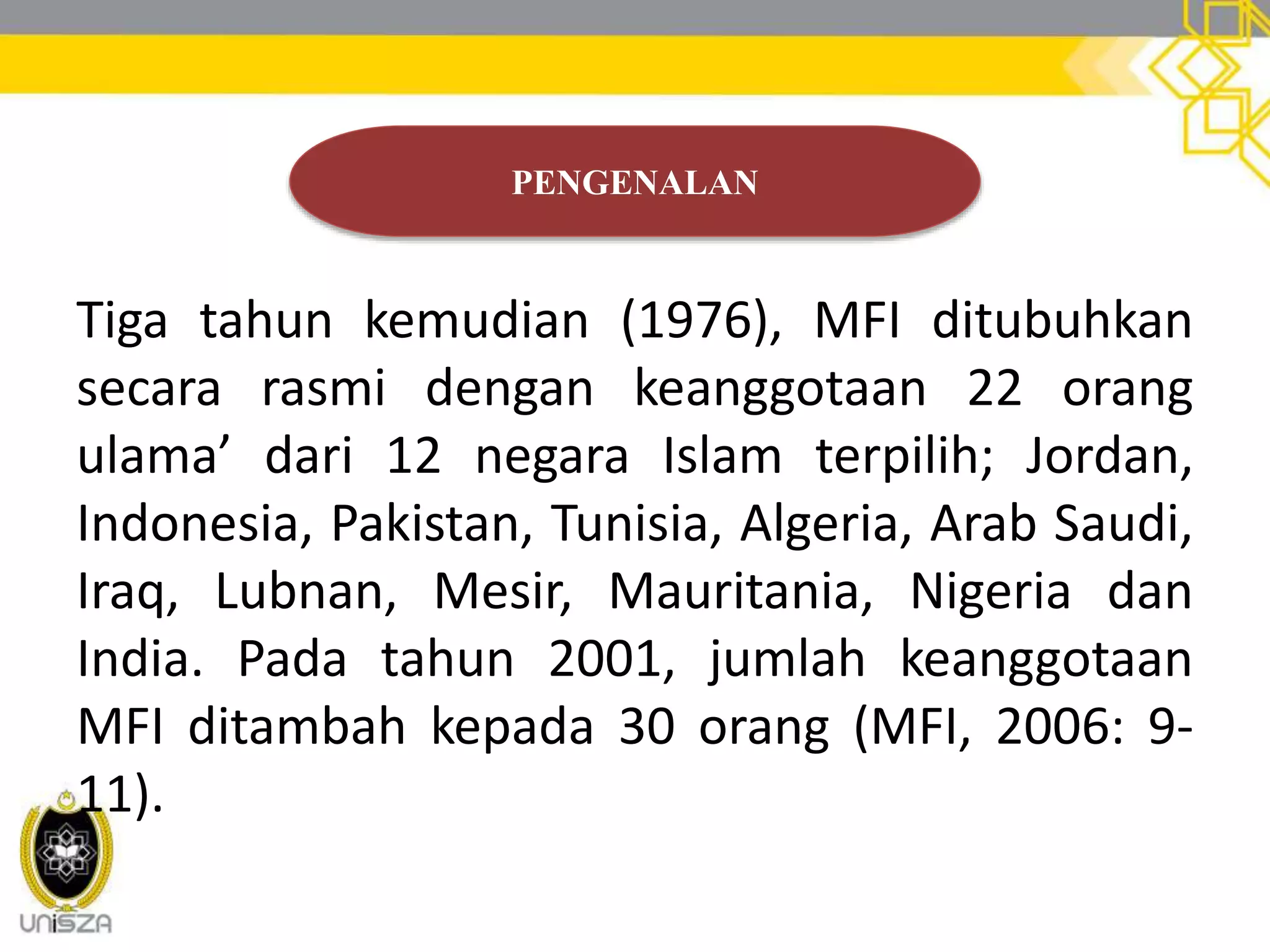 Majma' al fiqh al-islami | PPTX