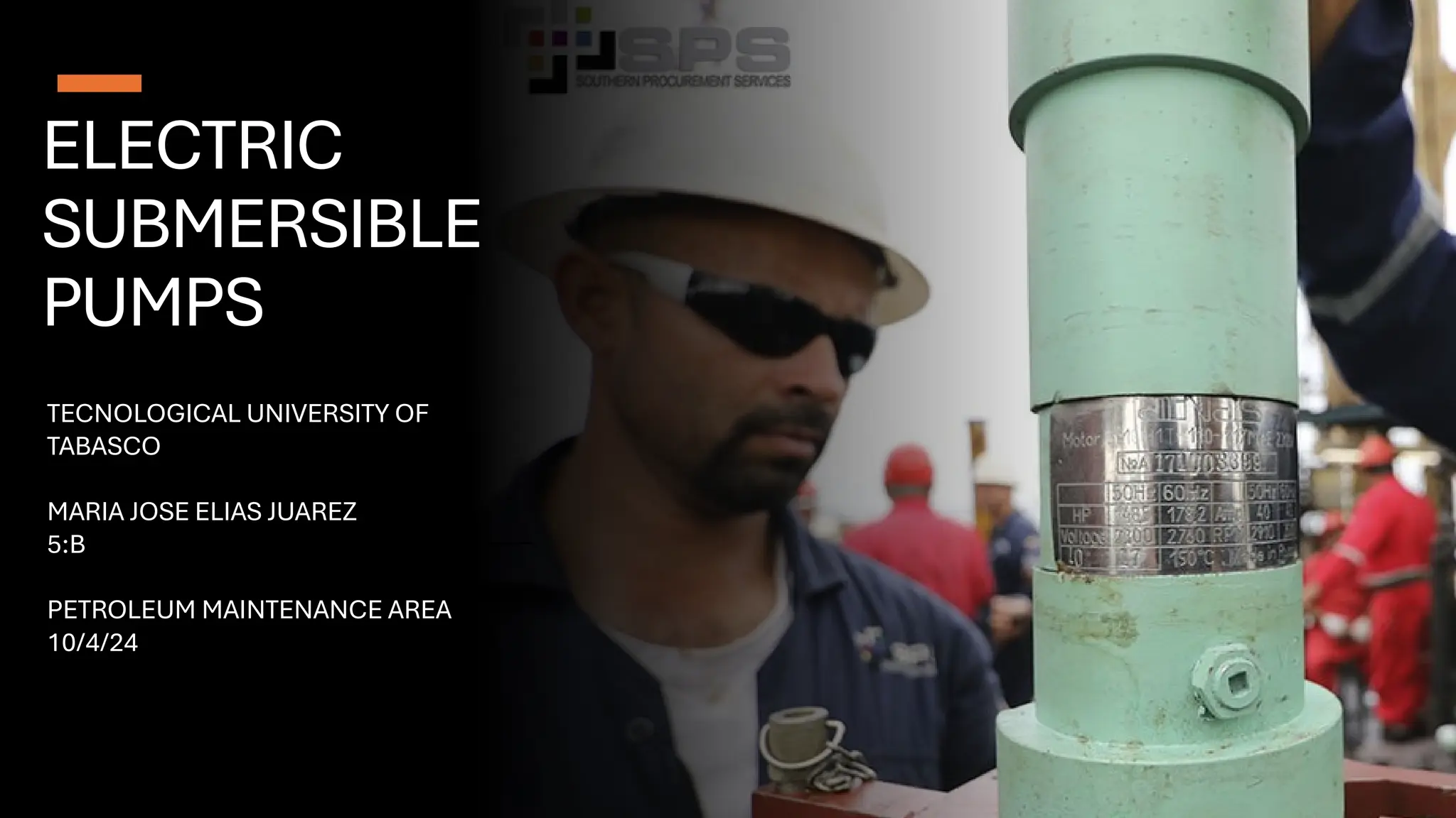 bombas electricas sumersibles para pozo. | PPTX