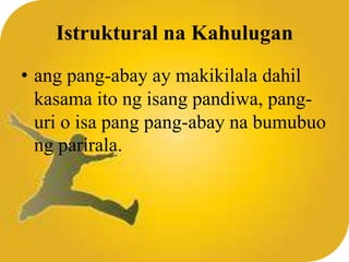 pang-abay by majo | PPTX