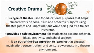 MAJOR-10-GROUP-2-SEMI.pdf drama as learning medium | PDF