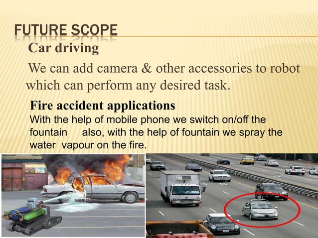 mobile control robot using DTMF module | PPT