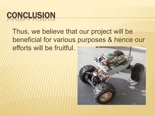 mobile control robot using DTMF module | PPT