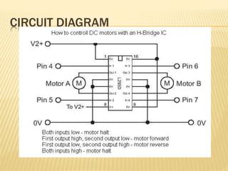 mobile control robot using DTMF module | PPT