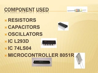 mobile control robot using DTMF module | PPT