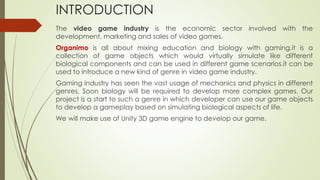 Biological organism simulation using procedural growth "Organimo 1.0 ...