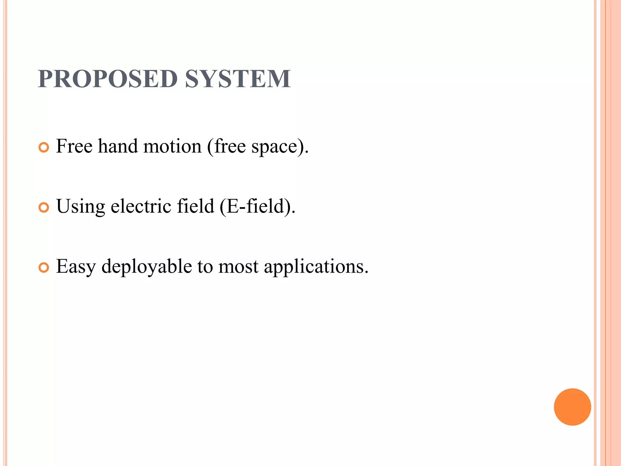 Gesture based appliance control | PPT