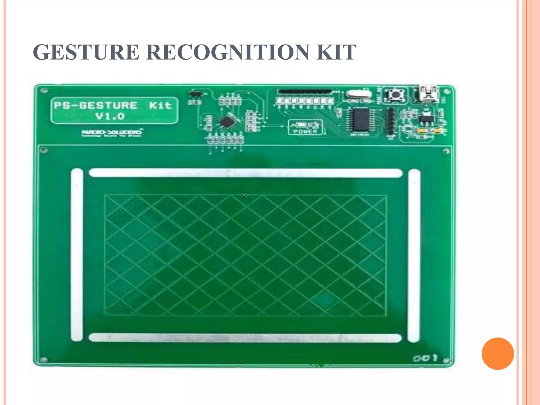 Gesture based appliance control | PPTX