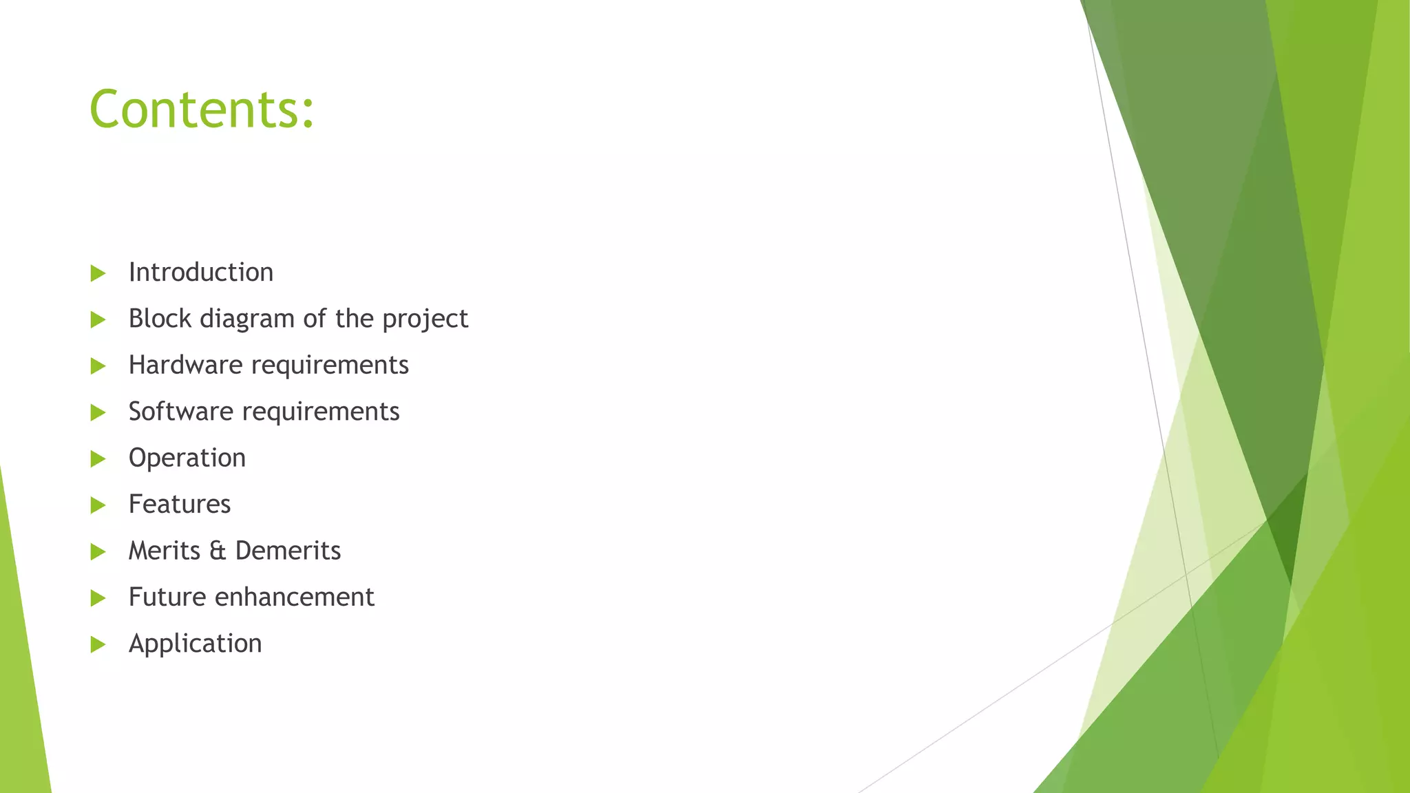 Light Automation System Using Bidirectional Visitor Counter | PPT