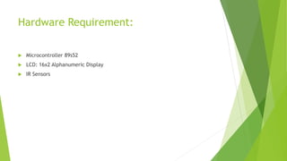 Light Automation System Using Bidirectional Visitor Counter | PPT