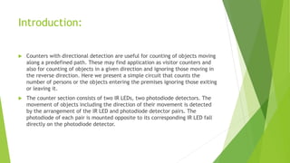 Light Automation System Using Bidirectional Visitor Counter | PPTX
