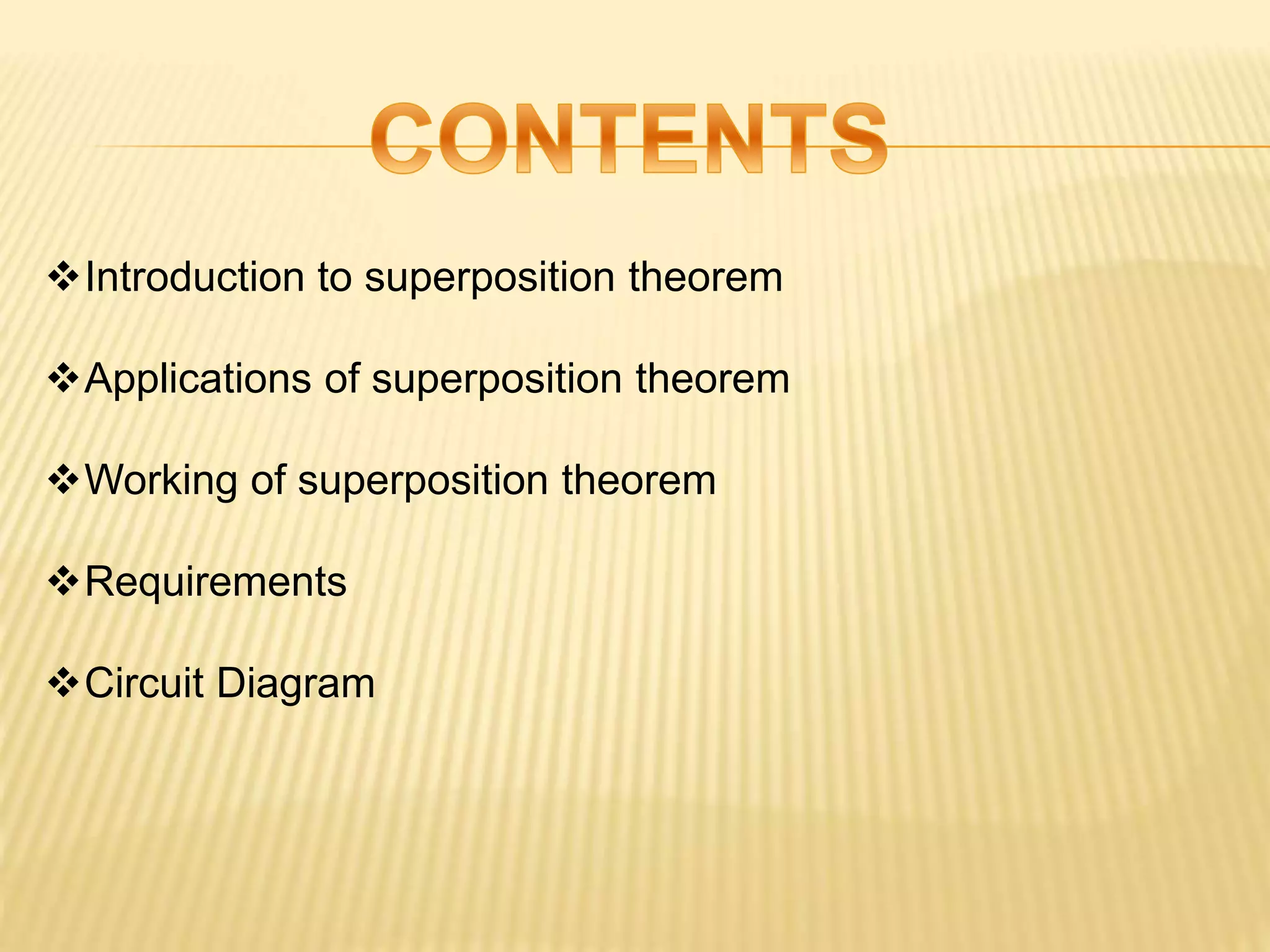 superposition theorem | PPTX