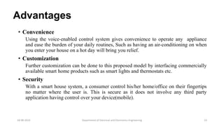 home automation using raspberry pi | PPTX