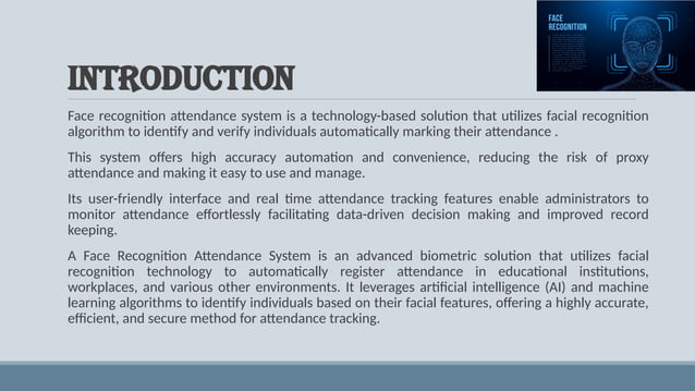 major on face recognition and ai attendance system.pptx