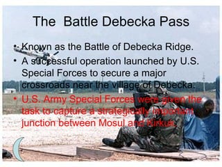 Major Battles In Iraq | PPT