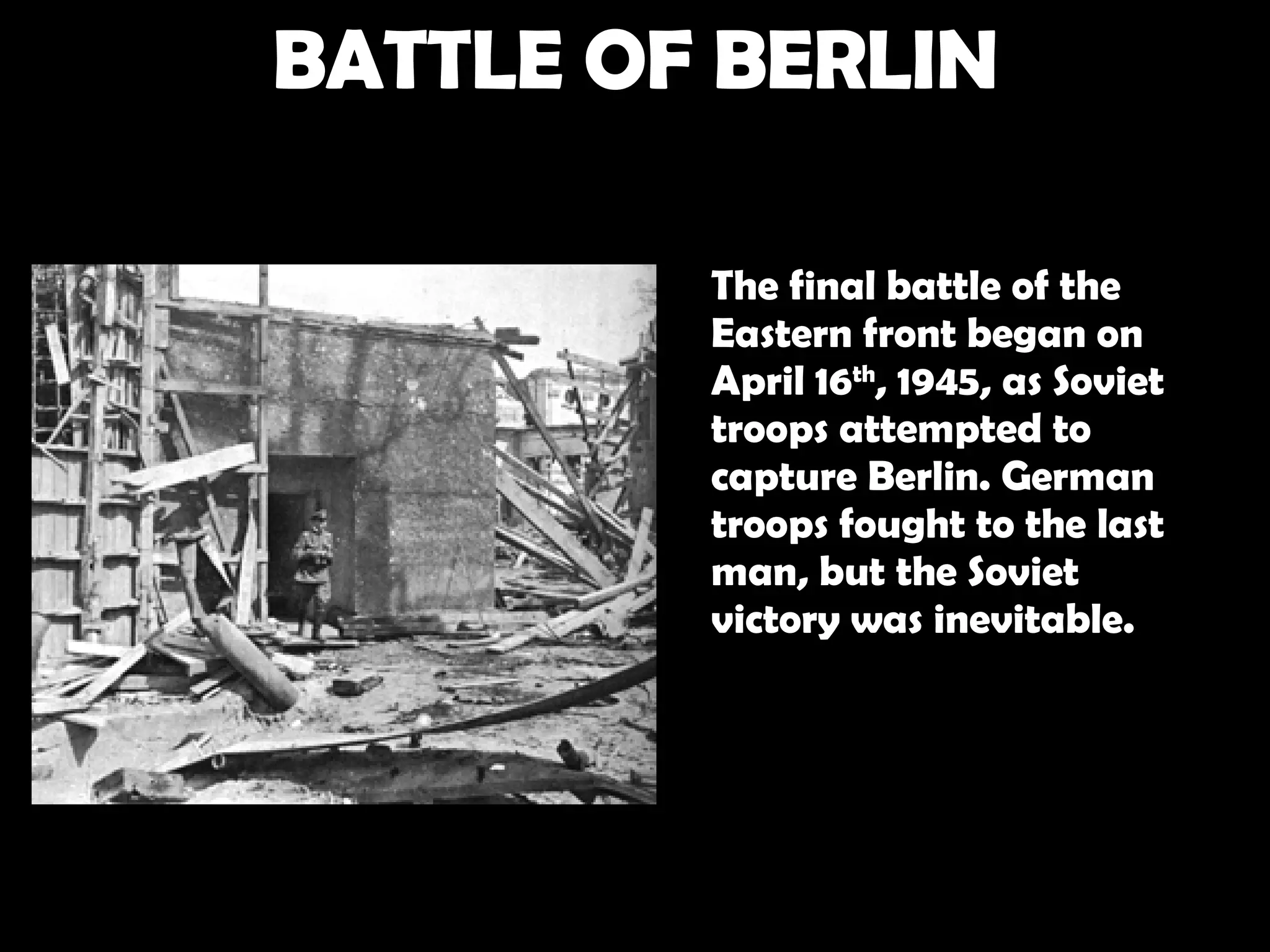 Major Battles Of Wwii Timeline And Pics | PPT