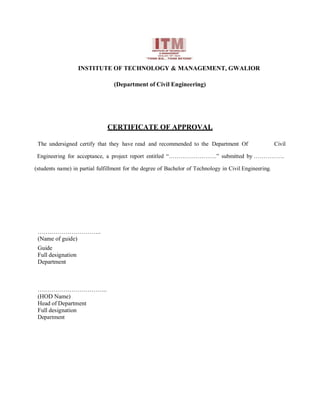 Major project-report-format (1) (1) | PDF | Undergraduate Education ...