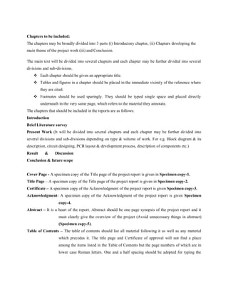 Major project-report-format (1) (1) | PDF | Undergraduate Education ...