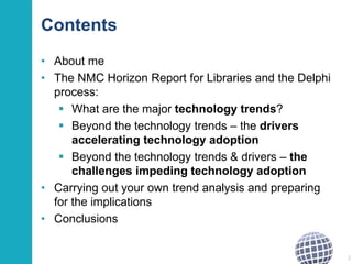 Major Technology Trends that will Impact Library Services? | PPTX ...