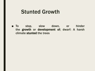 Major abnormalities in plants | PPTX
